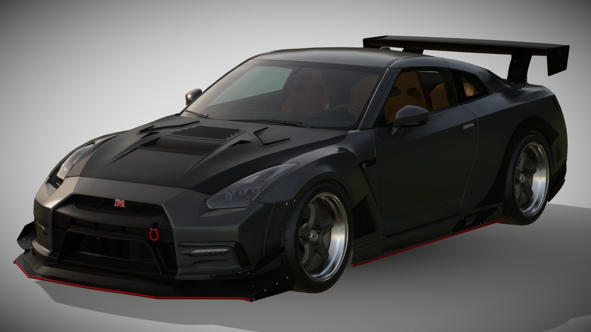 2014 Varis KAMIKAZE-R Circuit Ver Nissan GT-R - Download Free 3D model ...