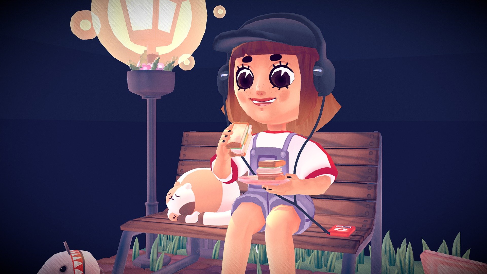 Lunch Night - 3D model by Kristin Mays (@KristinMays) [b5d51c0] - Sketchfab