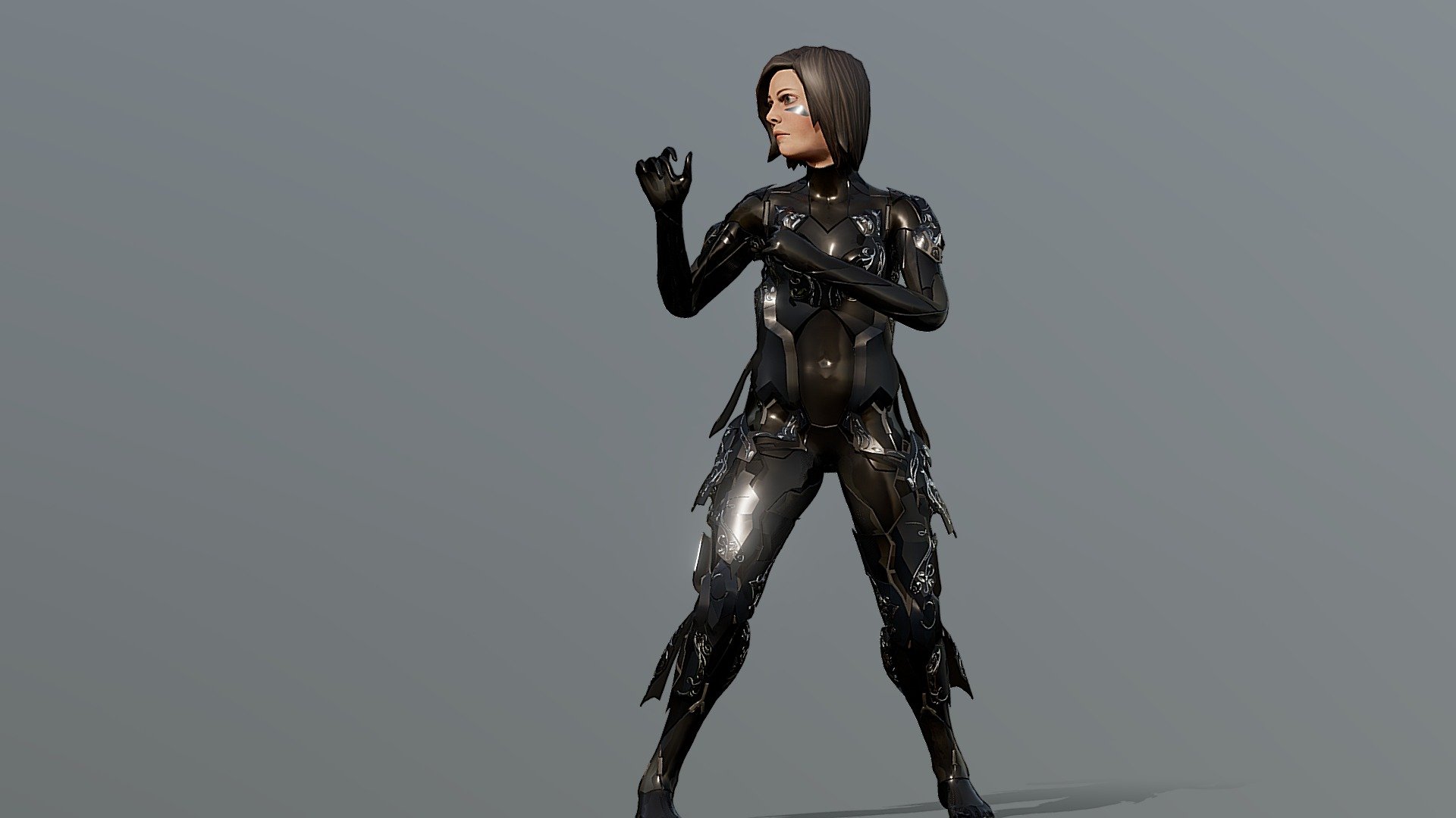 Procedural Hard Surface Modeling Test 14.002 - 3D model by asaito ...