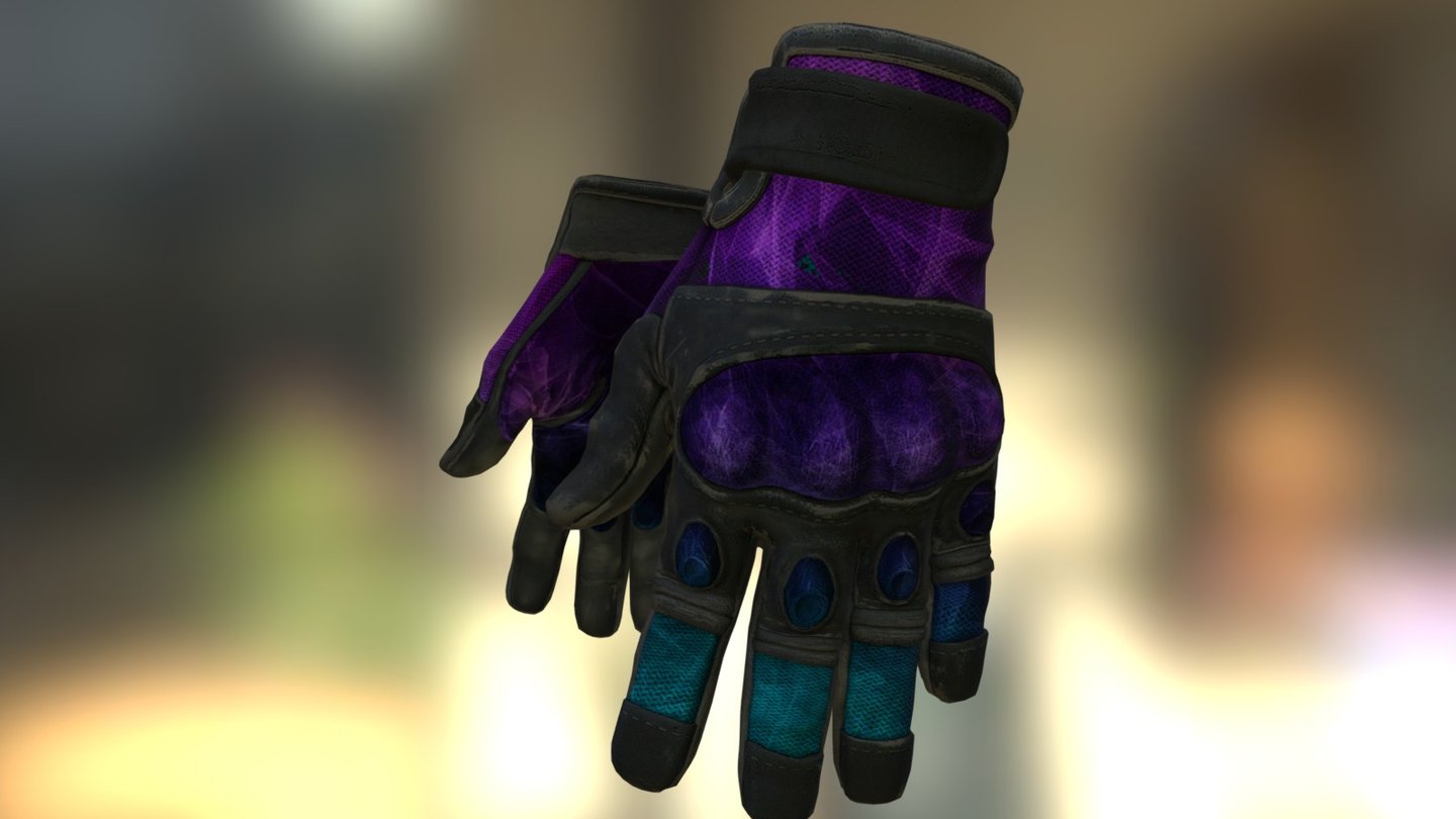 CT Gloves | Nebula Crystal - 3D model by A R E Z (@firexstudio ...