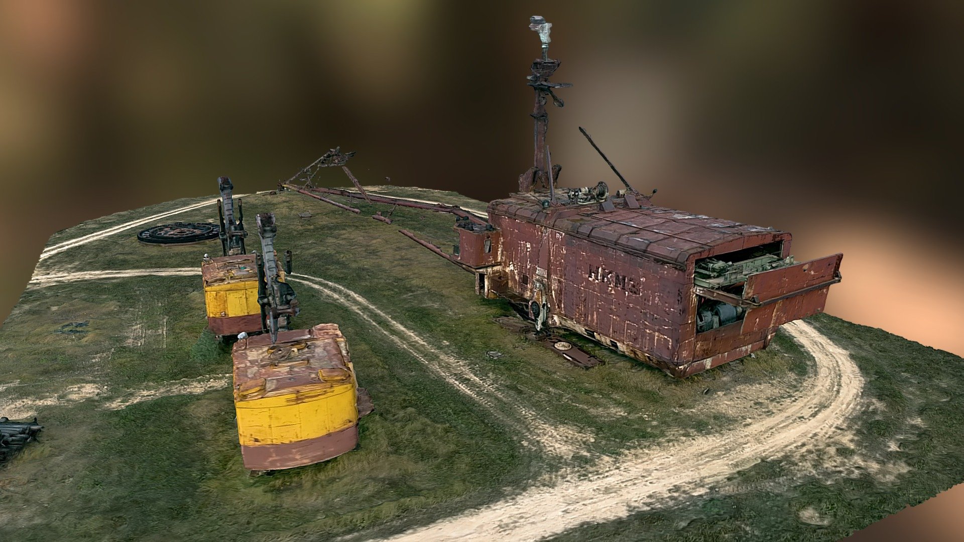 Crawler crane 2 - Download Free 3D model by Neo_minigan (@neominigan ...