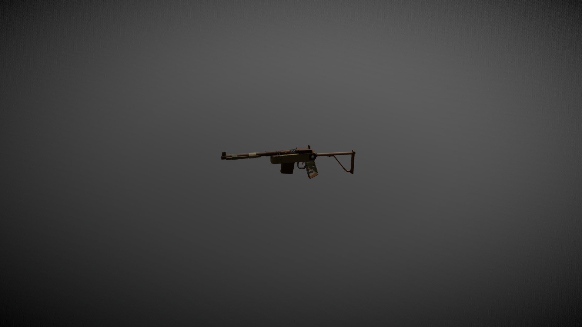 Rust Semi Auto Rifle - Download Free 3D model by jeod007 [b5d84c6 ...