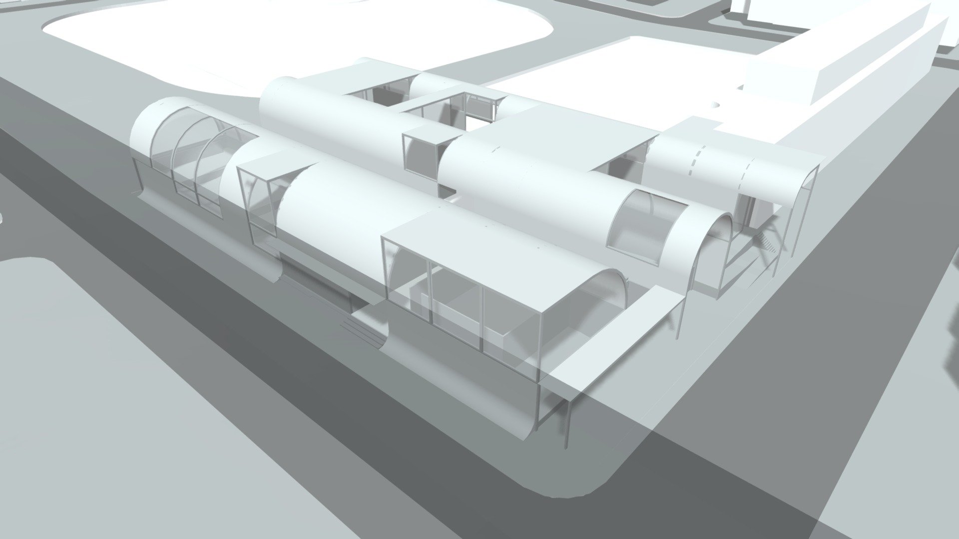 FA21 D1 B3 SITE MASSING - 3D model by eelechic [b5d9382] - Sketchfab
