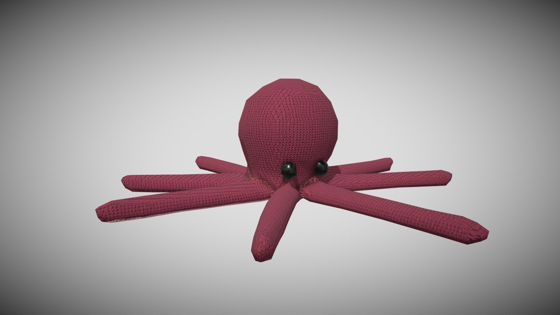 Octopus Plush - 3D model by Ljurcina [b5da1b9] - Sketchfab
