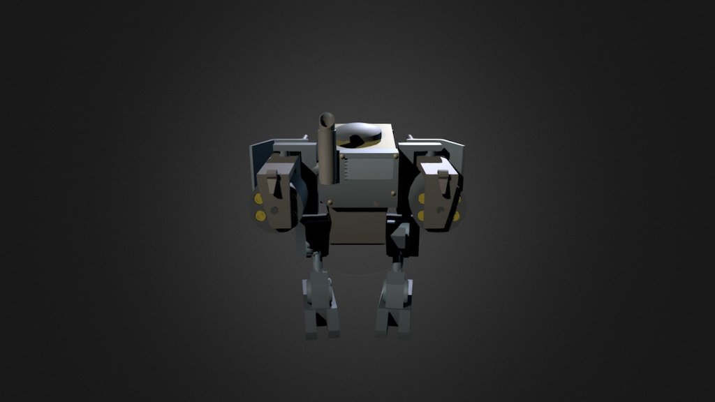 Basic mech. - 3D model by masonmason22 [b5da3fd] - Sketchfab