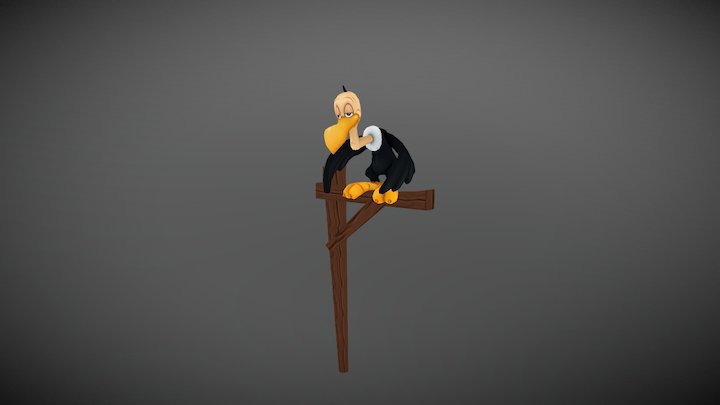 Beaky Buzzard Wallpaper