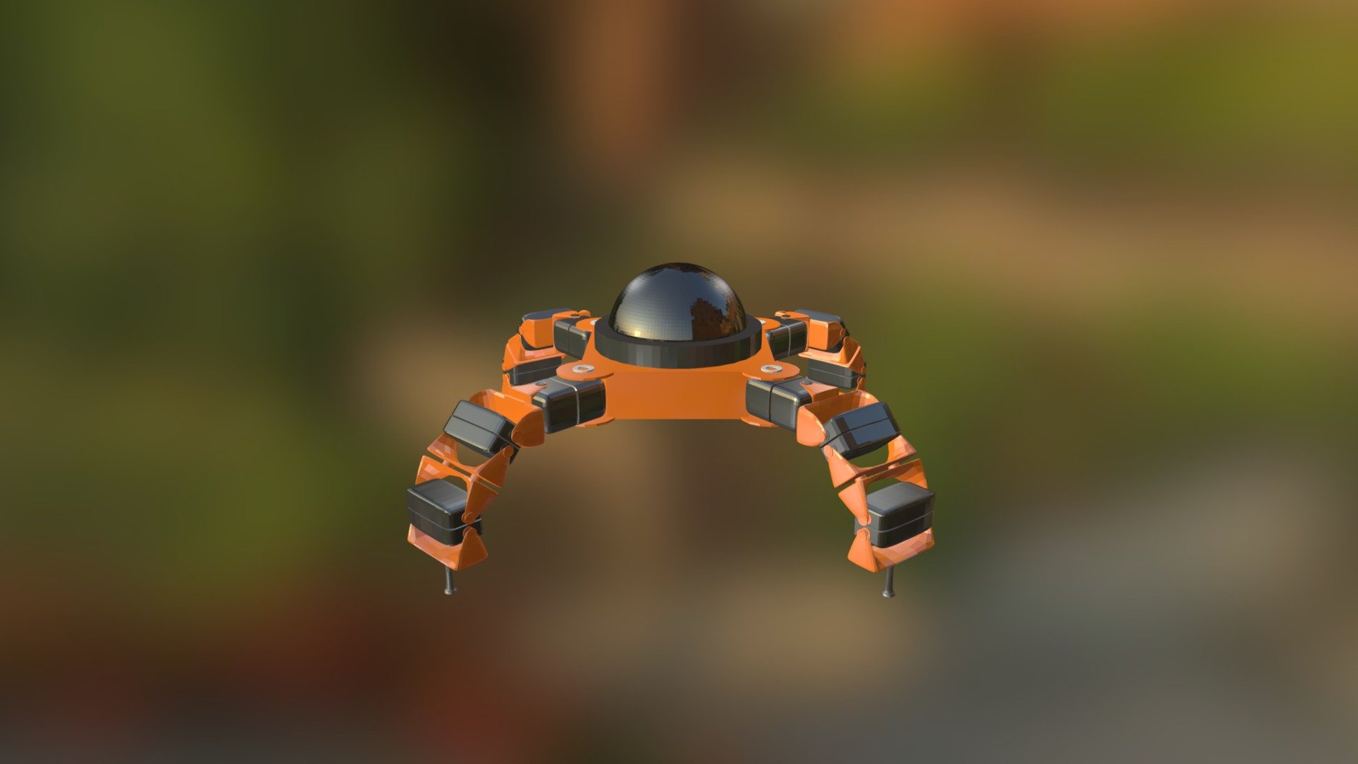 Multi-joint-4leg-Robot#1 - 3D model by squizert [b5db701] - Sketchfab