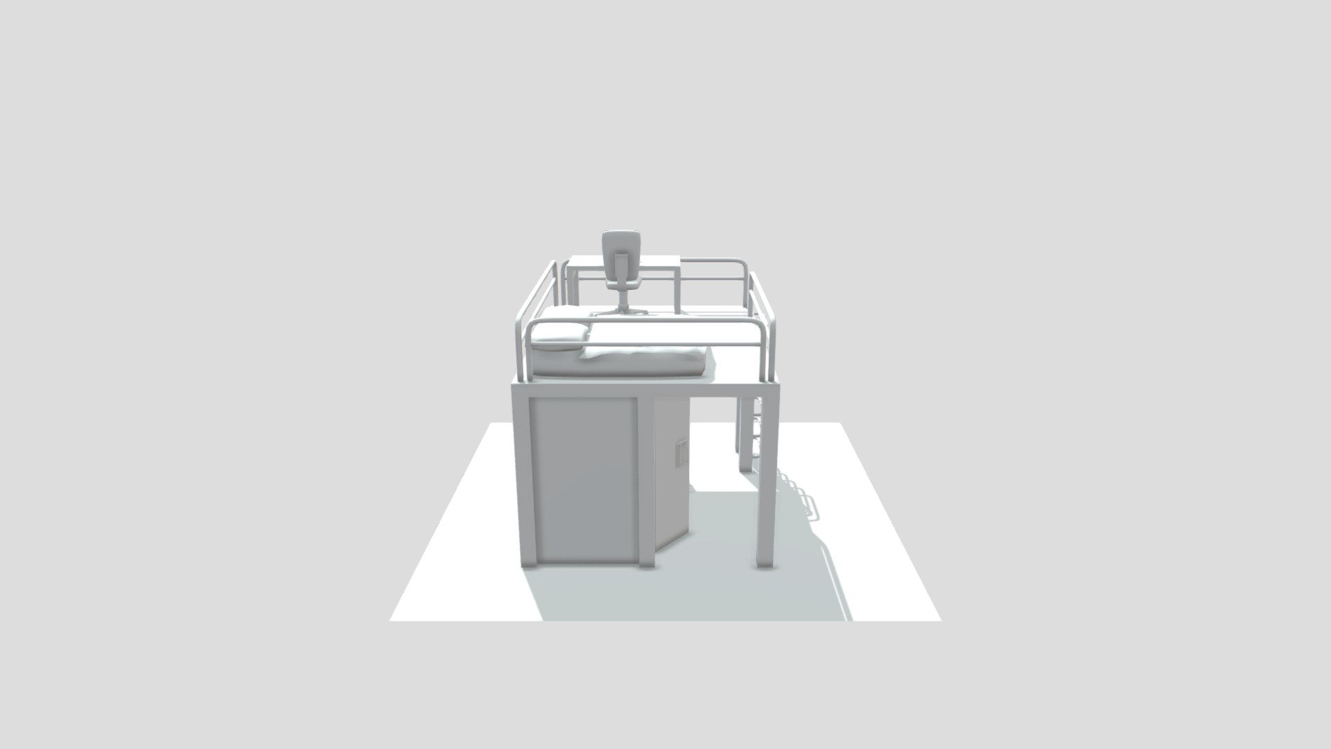 Bunk Bed Loft - Download Free 3D model by Sierra_J [b5dcbf2] - Sketchfab
