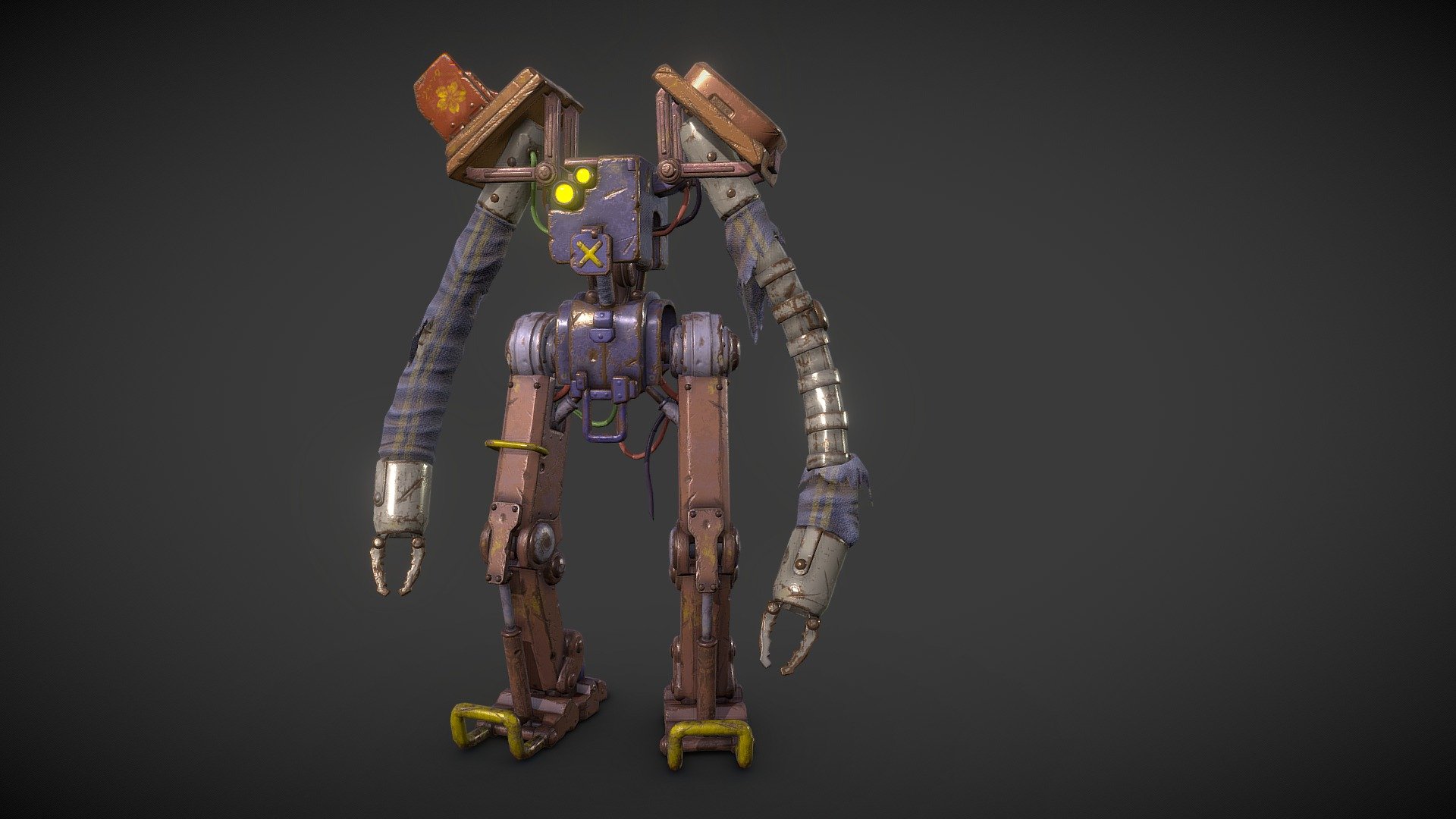 Junker Bot Texture - Download Free 3D model by JohnMesplay [b5dcea1 ...