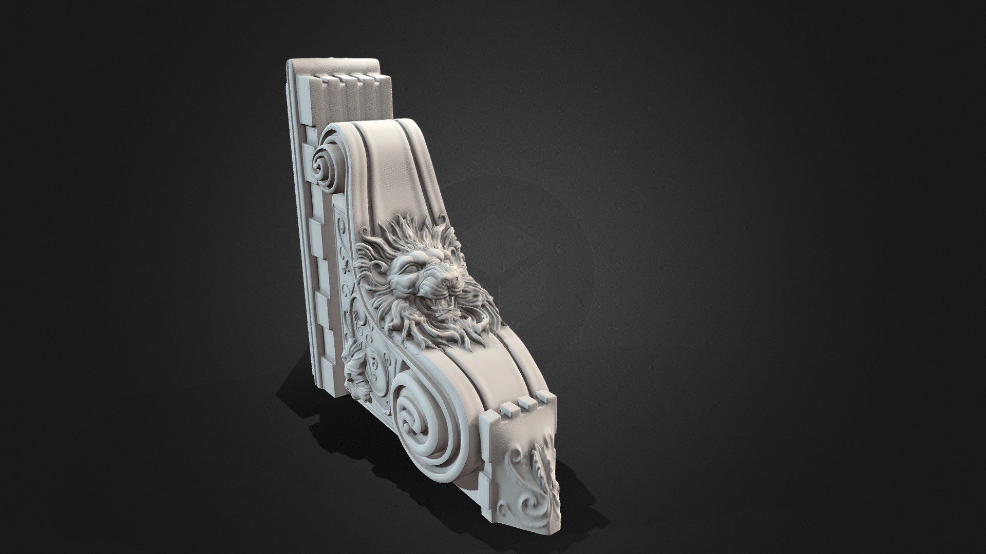 Corniche Lion - Download Free 3D model by voguart [b5dd525] - Sketchfab