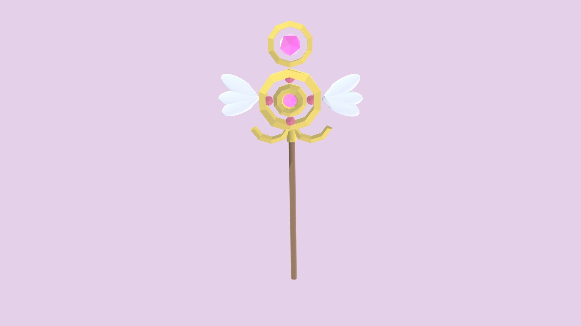 Magic Staff - 3D model by KateMurphy [b5de043] - Sketchfab