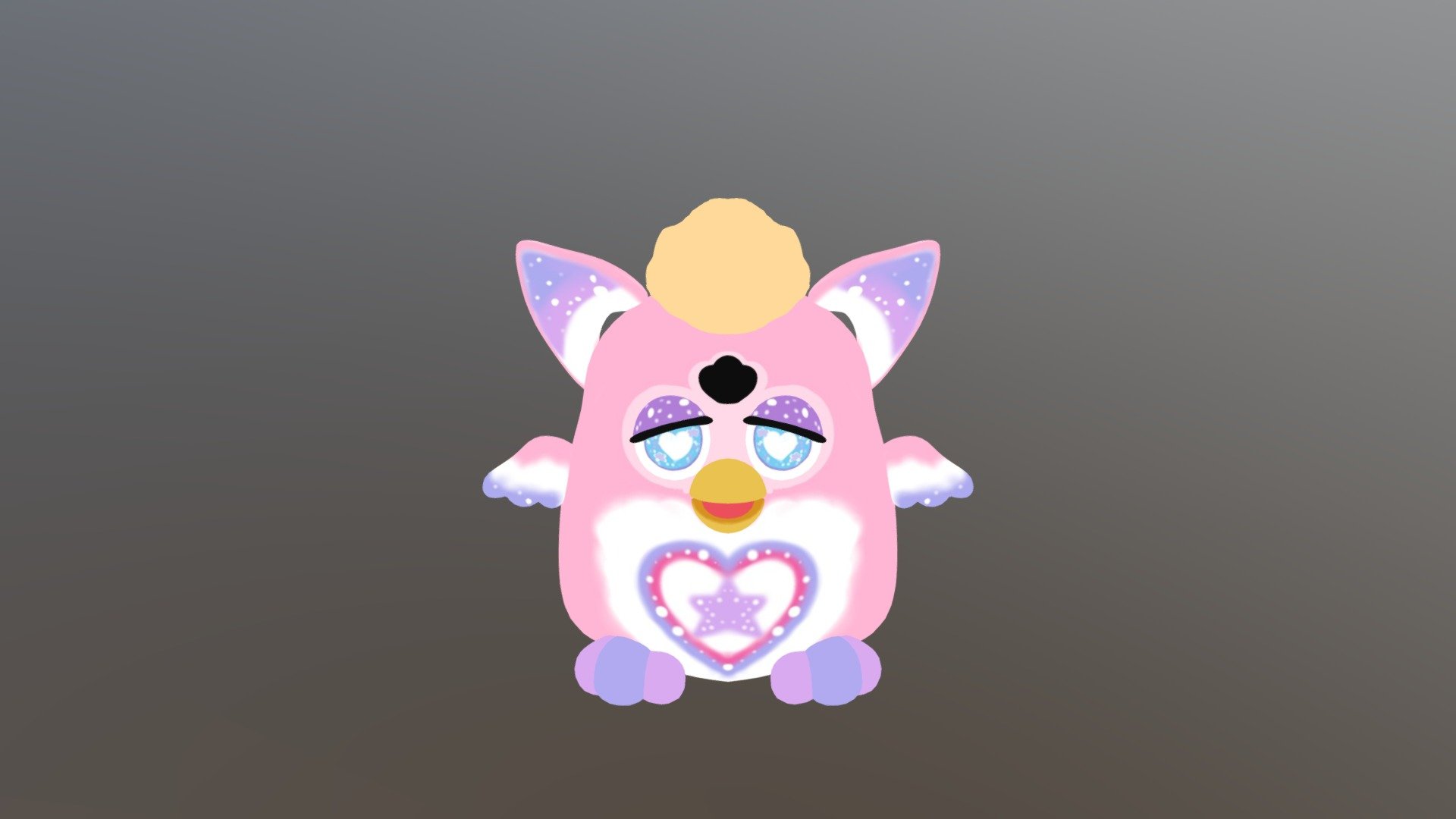 Furby design adopt - 3D model by Kazooie (@kazooples) [b5dfe55] - Sketchfab