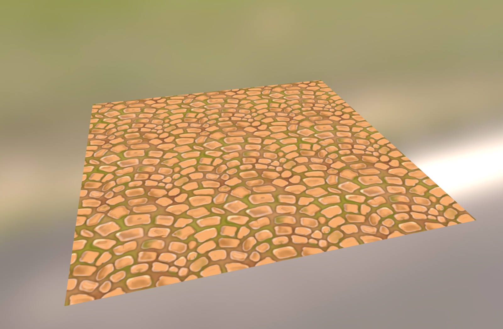 Texture: Pavement Seamless Hand-Painted - 3D model by Lizardsking ...