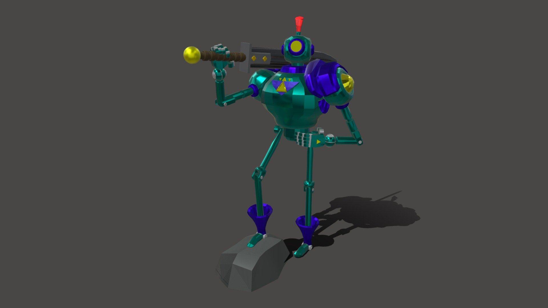 Robo - Download Free 3D model by diegodocanto [b5e2dde] - Sketchfab