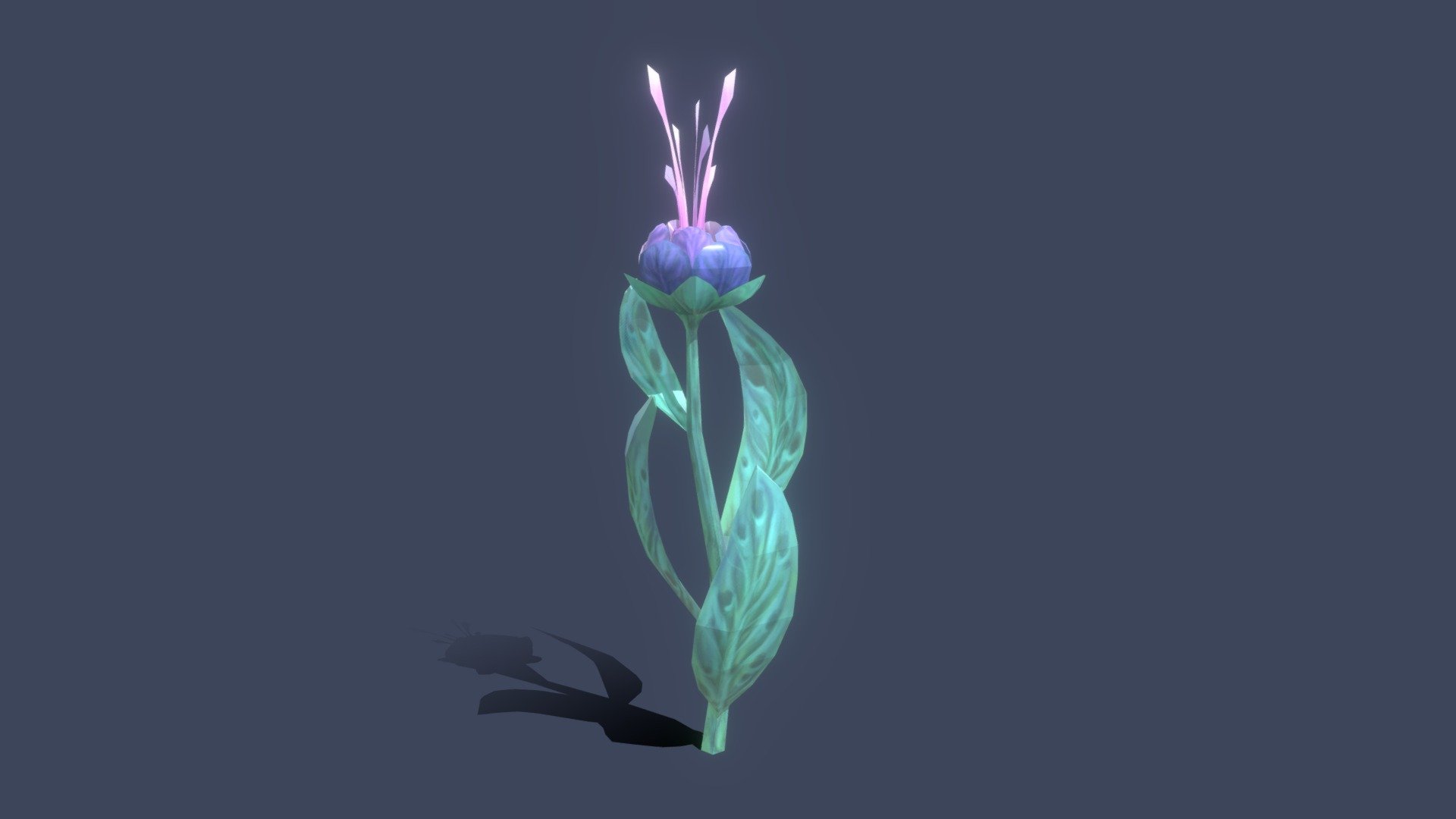 Alien flower - 3D model by Noel (@noeld) [b5e2e2e] - Sketchfab