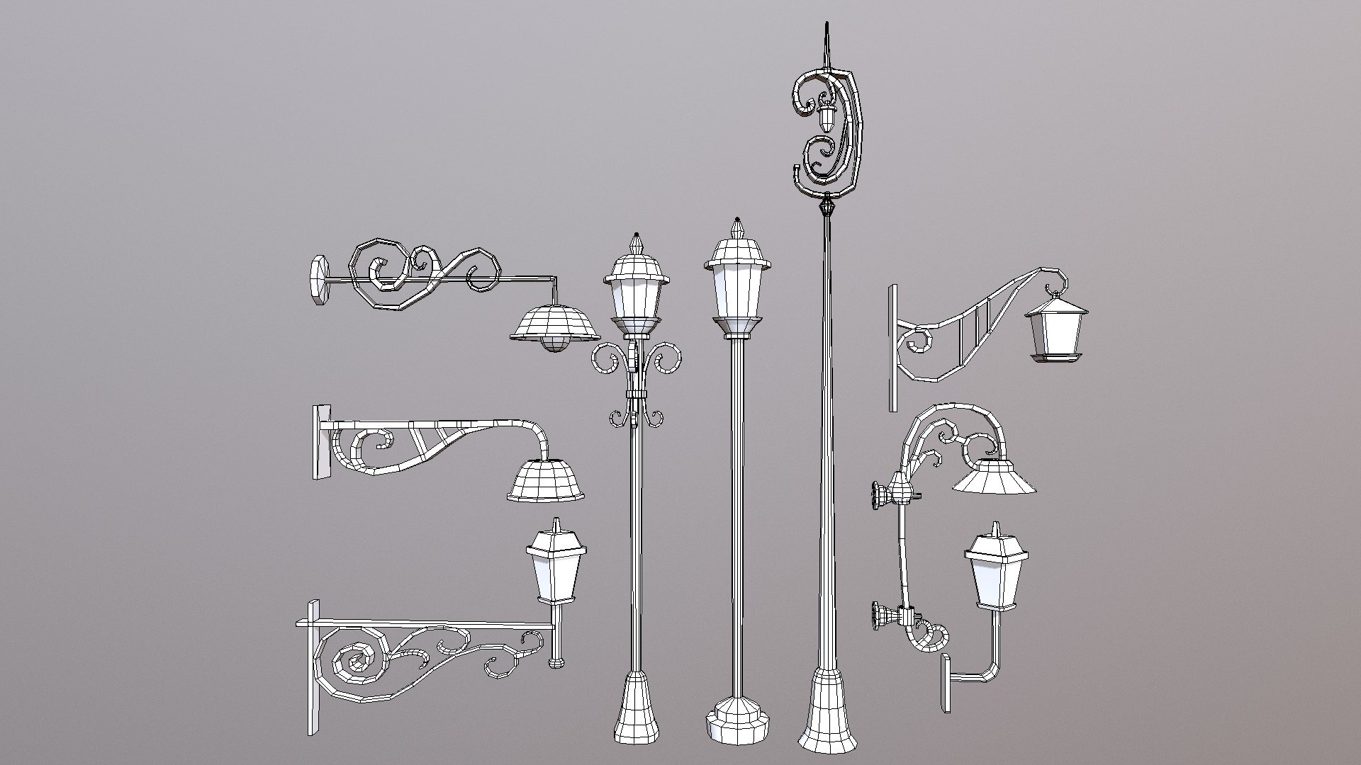Lamps - 3D model by Seth Jones (@sethkjones) [b5e340a] - Sketchfab