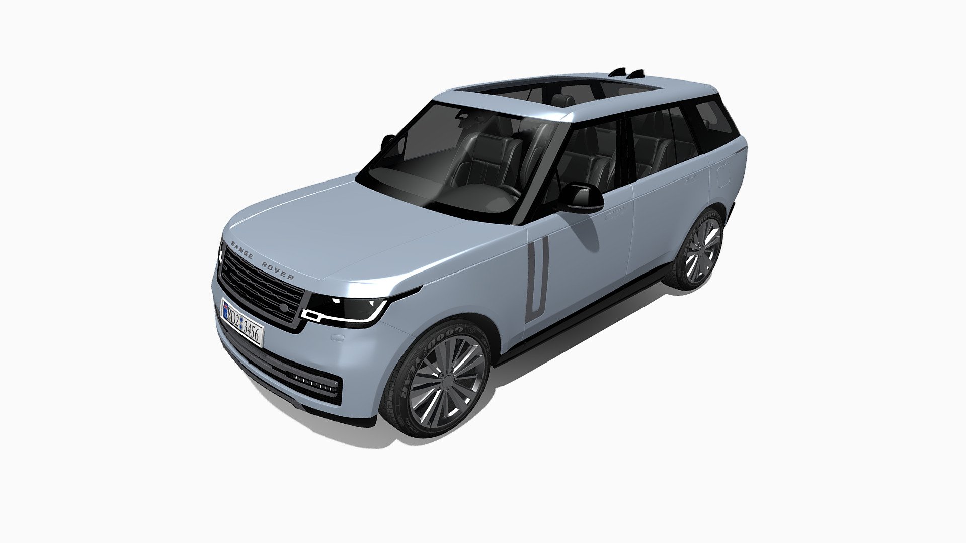 Land Rover Range Rover - 3D model by AZinkey [b5e3bff] - Sketchfab