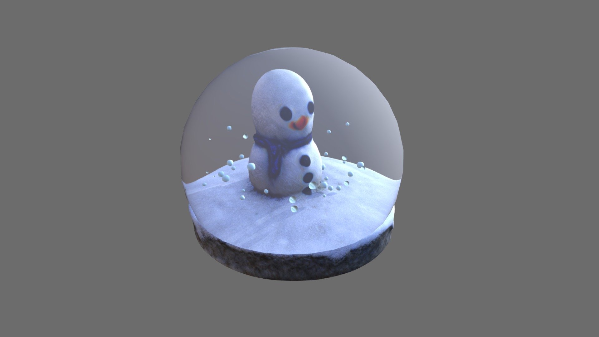 glass christmas ball (animated) - Download Free 3D model by vicente betoret ferrero (@deathcow ...