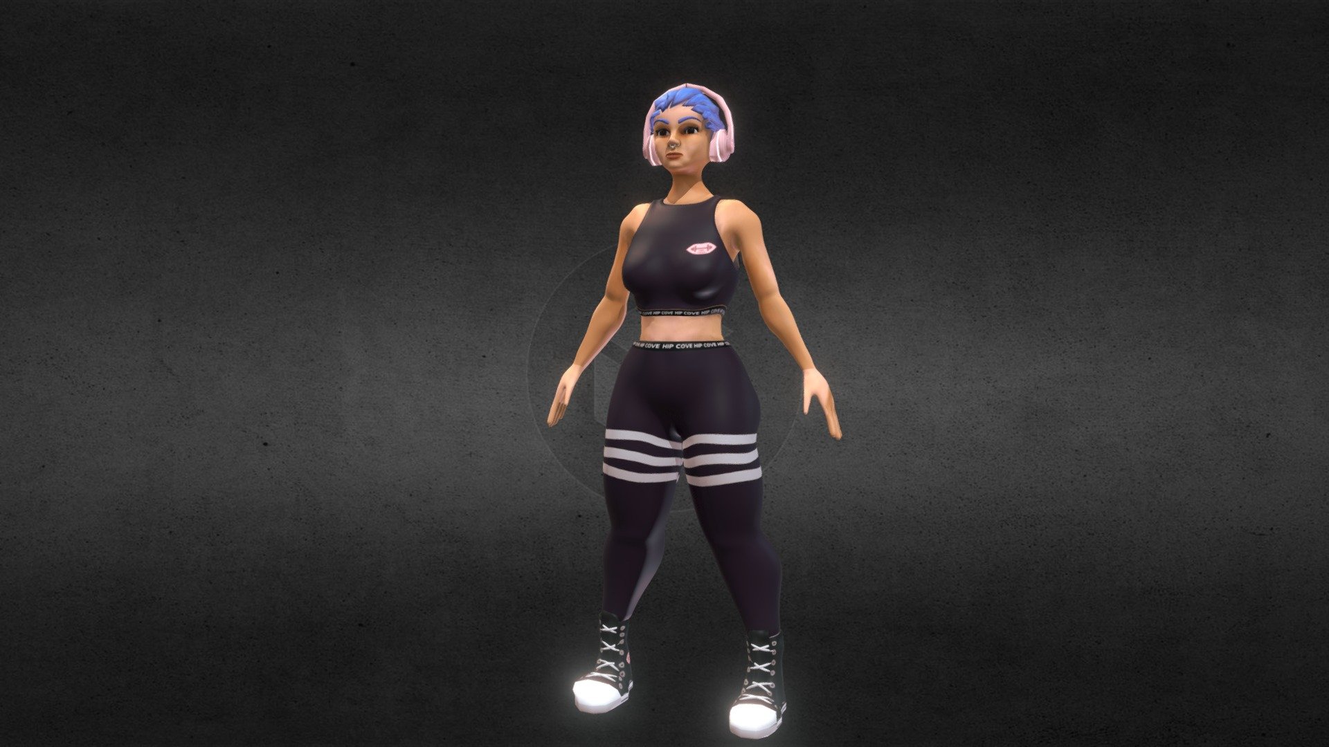Sophie_SKetchfab - Download Free 3D model by oiva (@oivaK) [b5e3dc2 ...