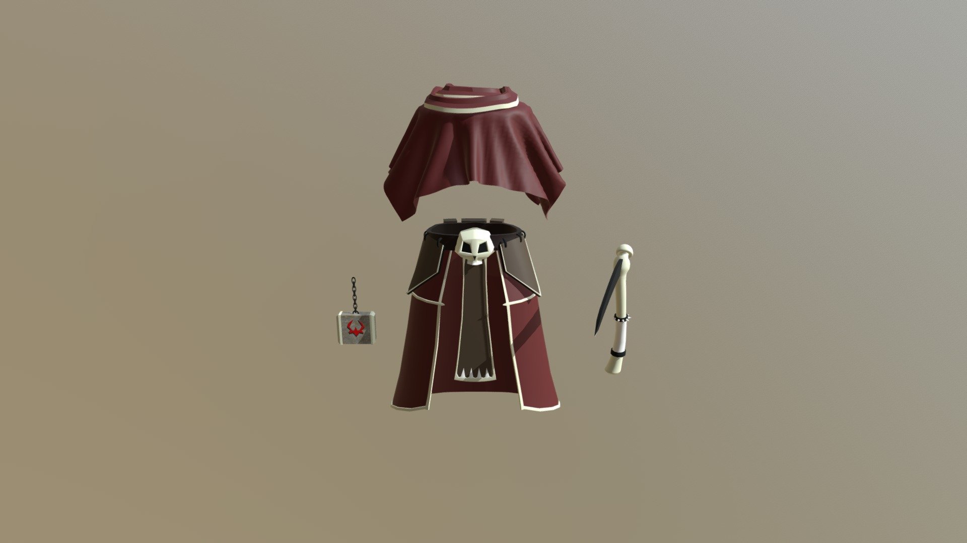 Death Garments - 3D model by Daniel Grubbs (@DanielGrubbs) [b5e4bff ...