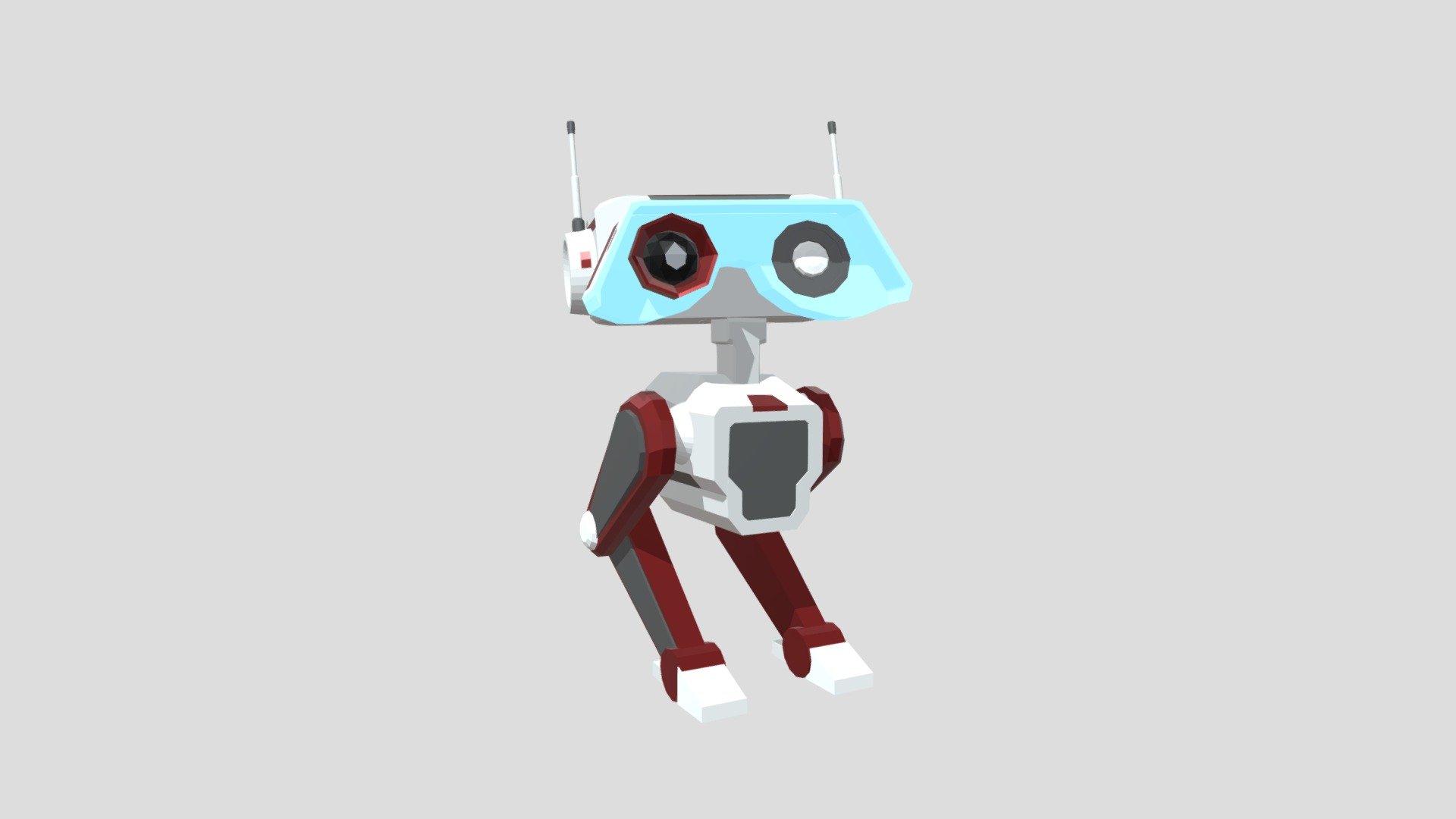 Low Poly BD-1 - Download Free 3D model by KerVarrak [b5e4e27] - Sketchfab