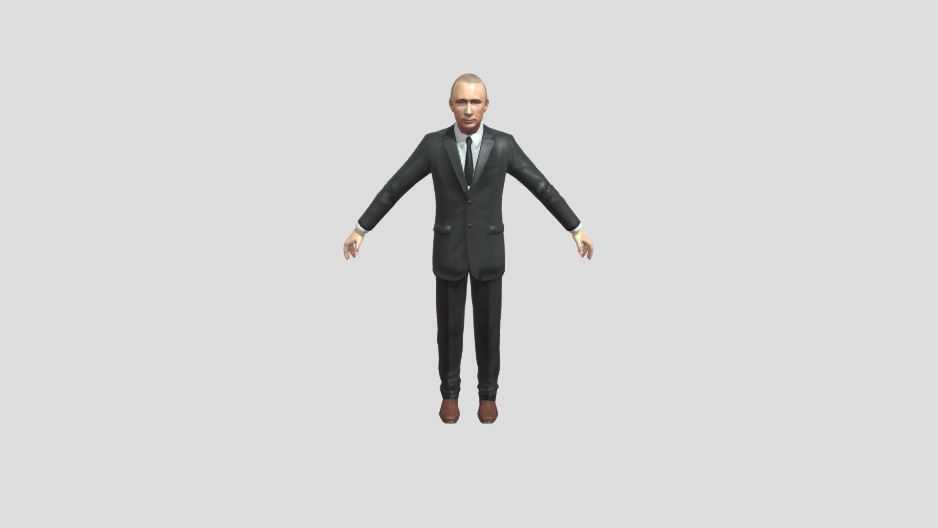 Putin - 3D model by ELITE CAMERAMAN (@RAAAAAAAGH) [b5e584b] - Sketchfab
