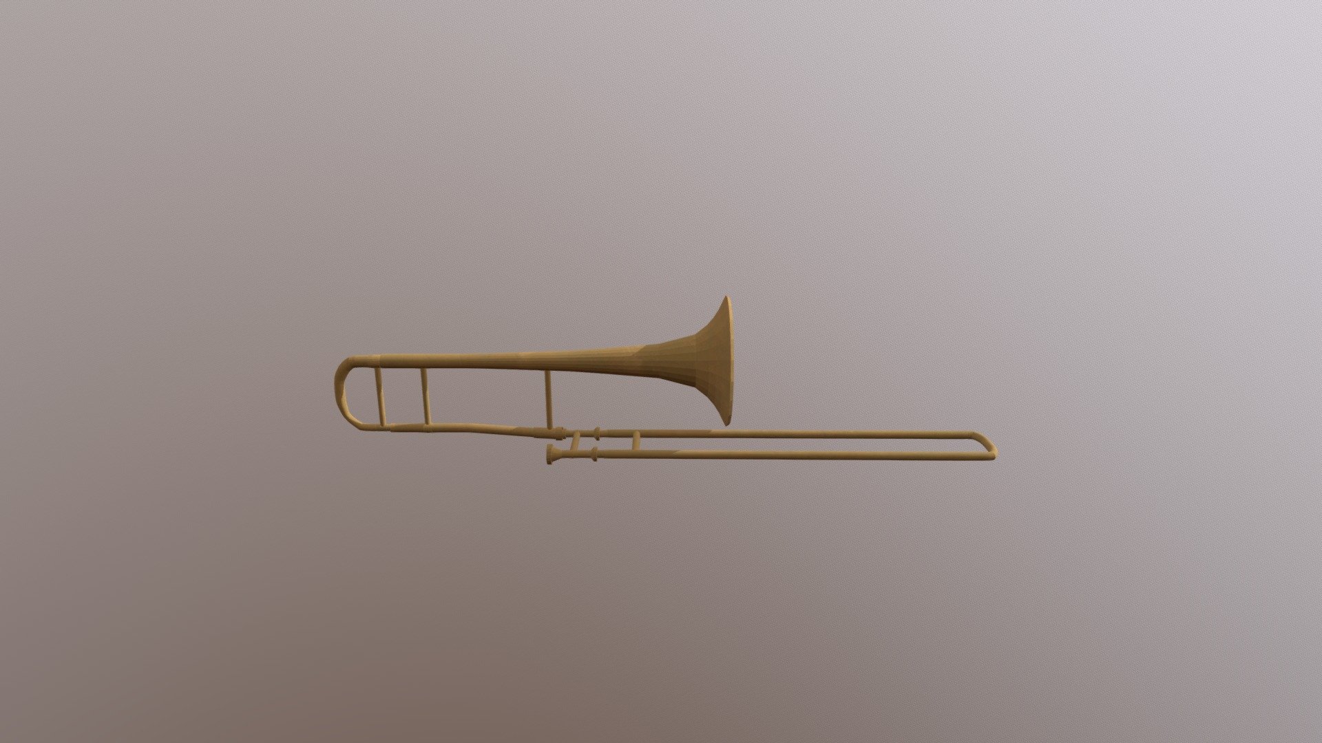 Trombone - 3D model by raillimagpantay [b5e5bd9] - Sketchfab