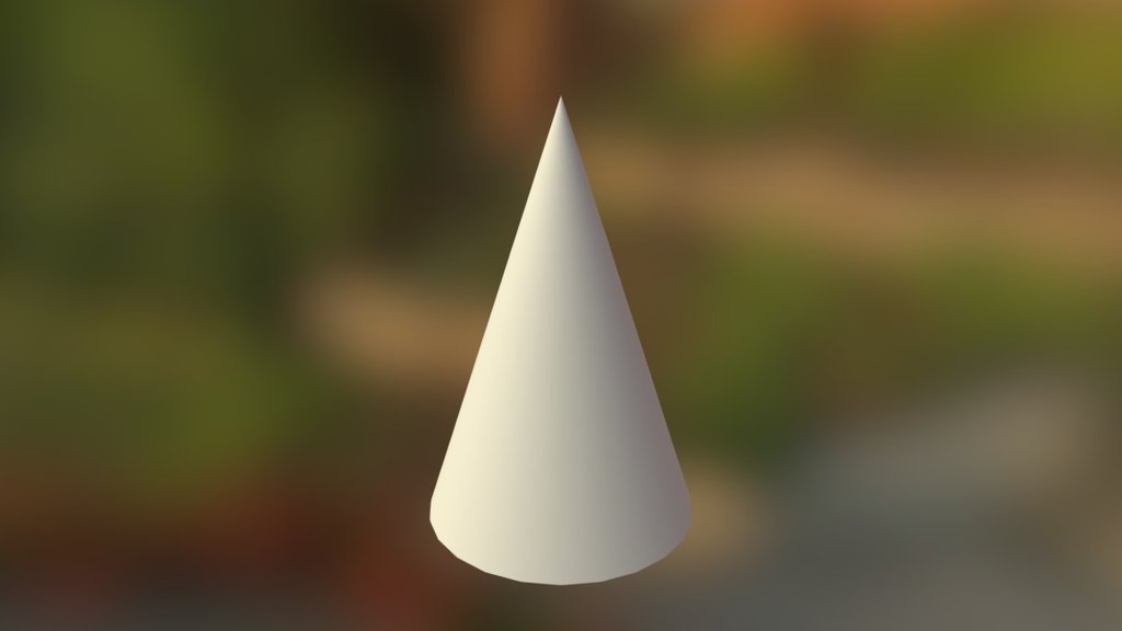 This is a cone - 3D model by Xabraxis [b5e6410] - Sketchfab