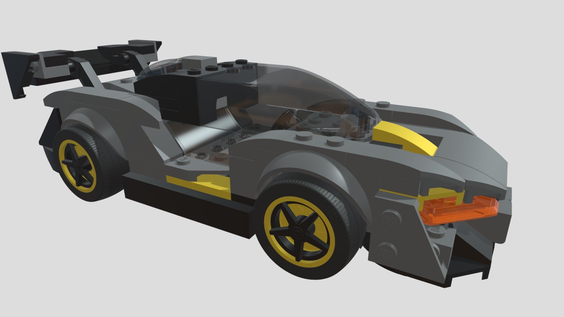 Lego Mc Laren - 3D model by Angieuc.ID [b5e6e7f] - Sketchfab