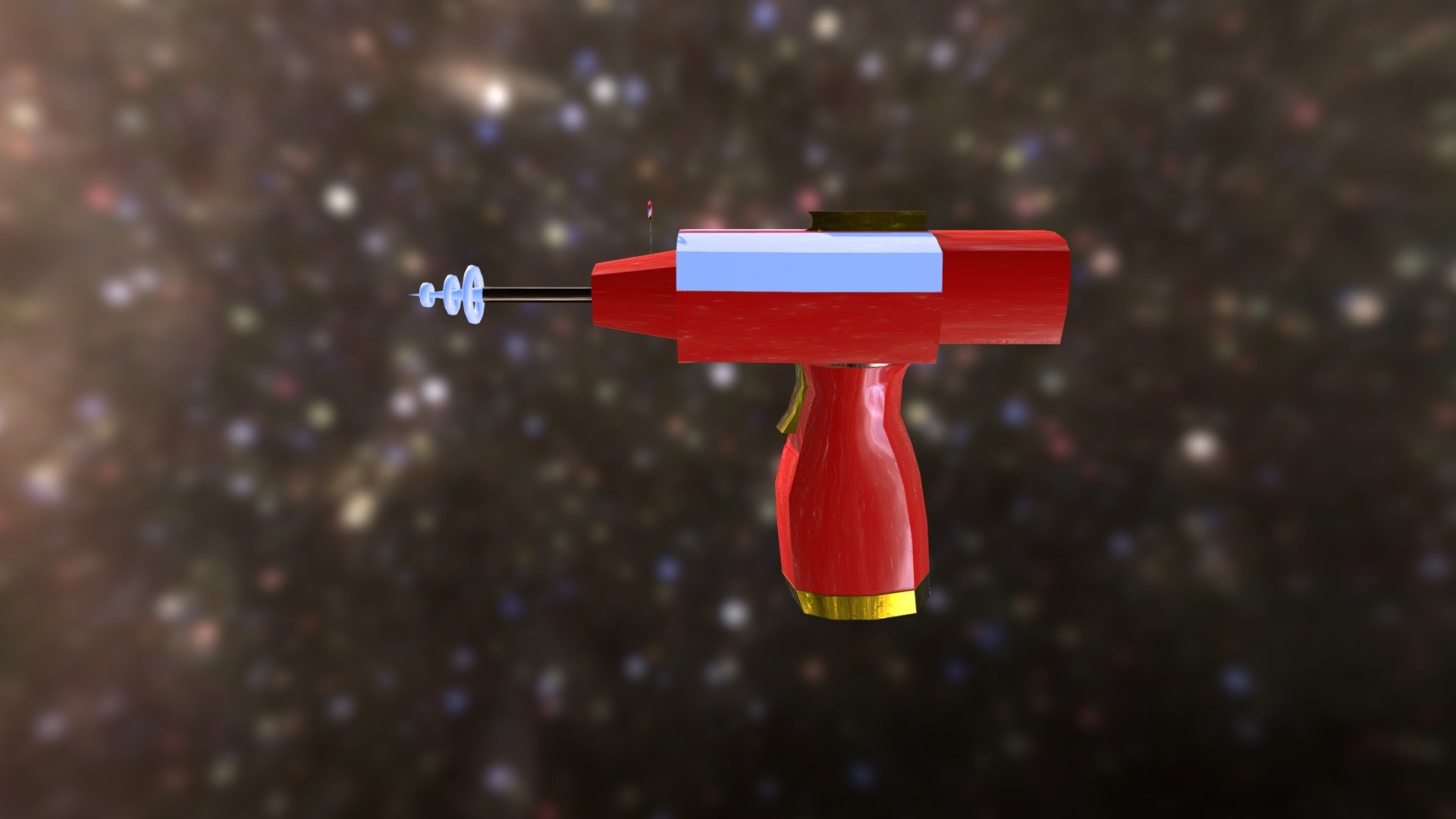 Low Poly Ray Gun - Download Free 3D model by davidolaleye1 [b5e741d ...