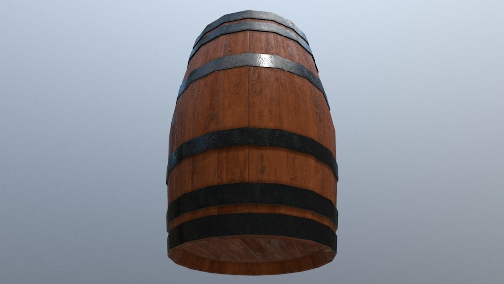 Baril Redux - 3D model by Yogourtsur [b5e8885] - Sketchfab