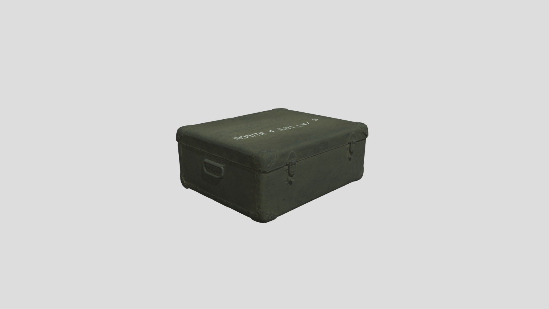 Military Trunk - 3D scan Quixel Megascans - Download Free 3D model by ...
