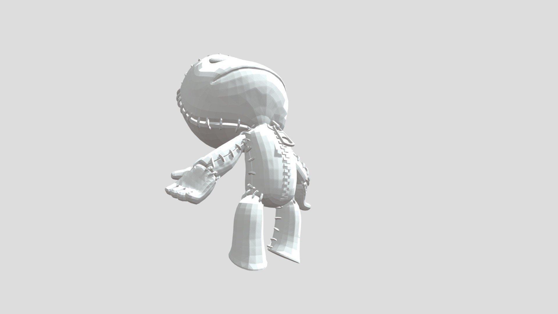 Sackboy - A Big Adventure sackboy+ Animation - Download Free 3D model ...