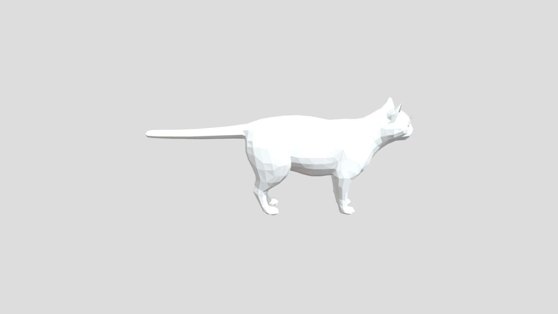 Cat 3D View - 3D model by c323 [b5ecaed] - Sketchfab