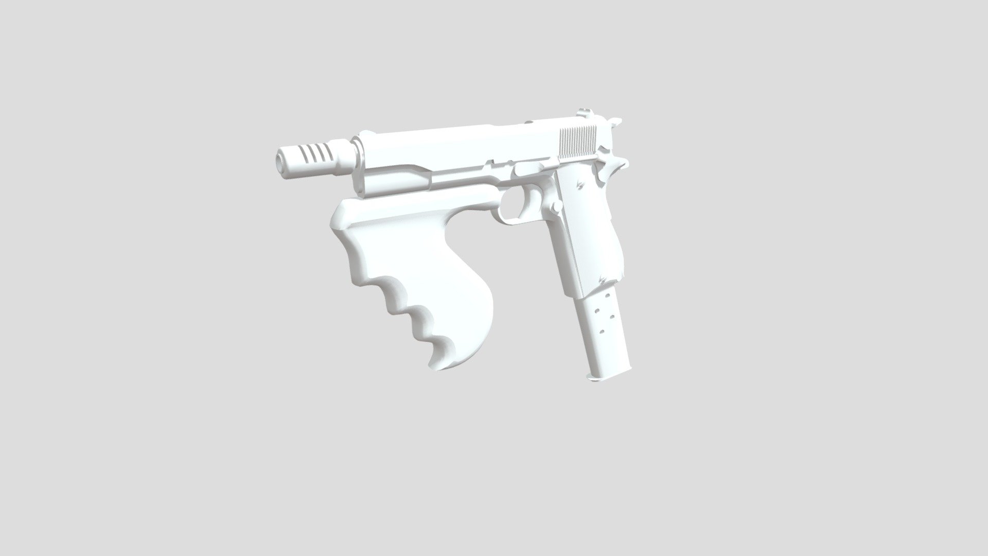 Lebman Machine Pistol - 3D model by Los Spooky (@dynamo1212) [b5ecc0c ...
