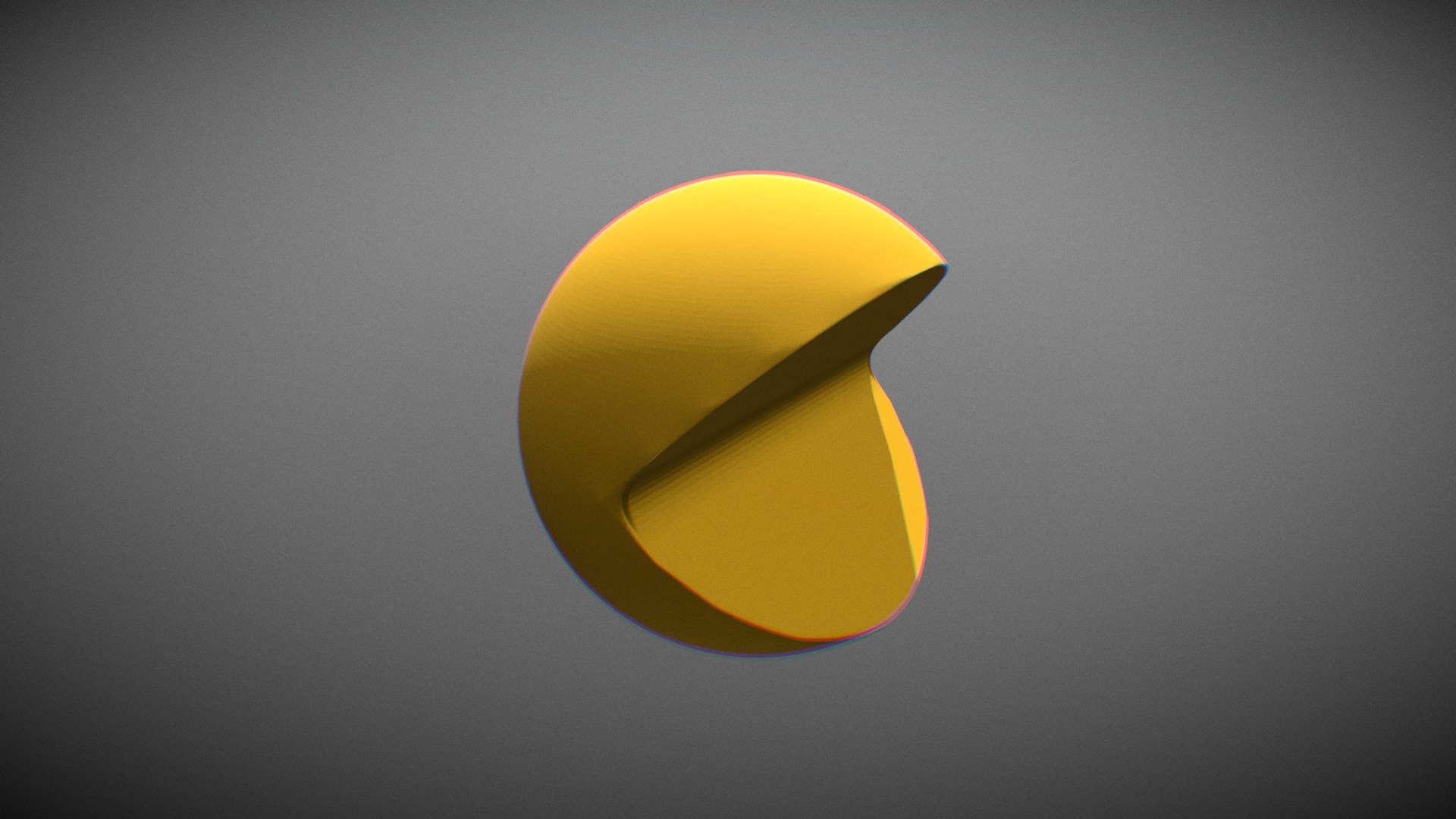 Pac Man Three D - 3D model by TheodorBourelius [b5ed688] - Sketchfab