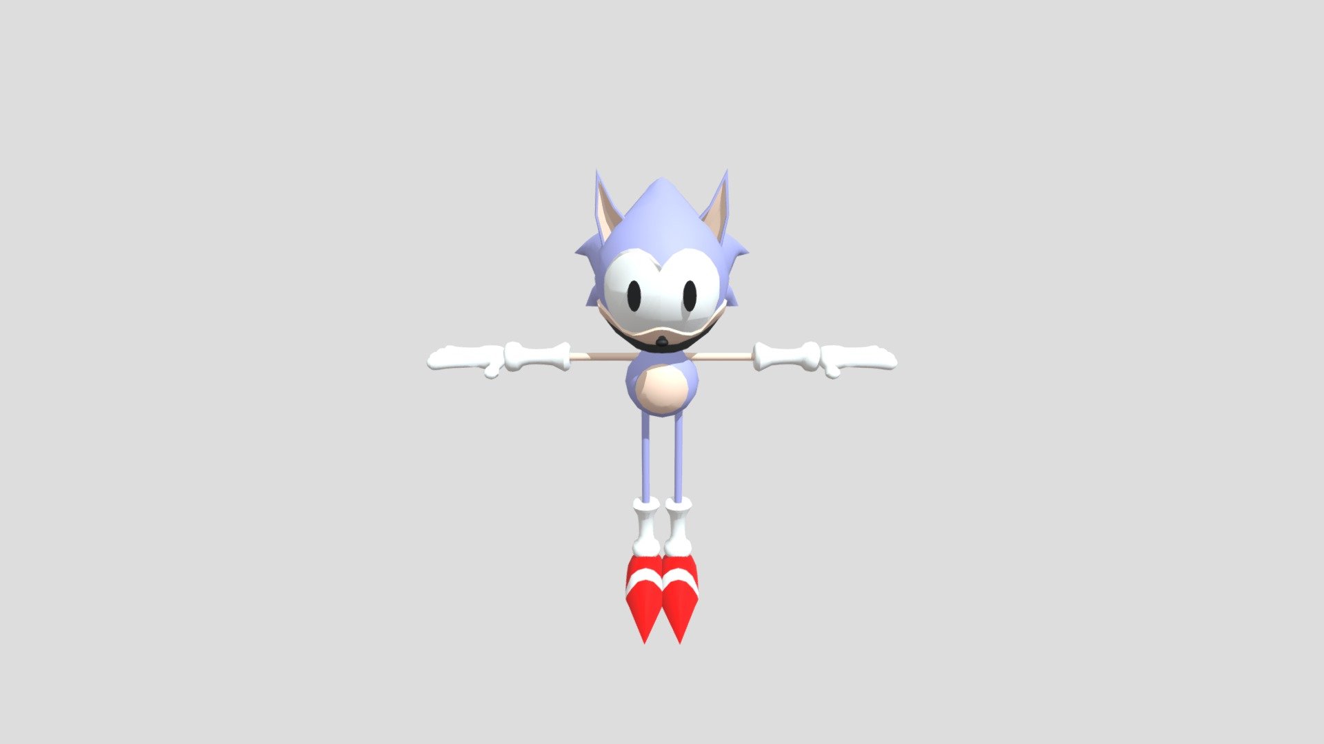 Sonic Fbx And Obj - Download Free 3D model by mmaryfernandez38 [b5ee4e2 ...