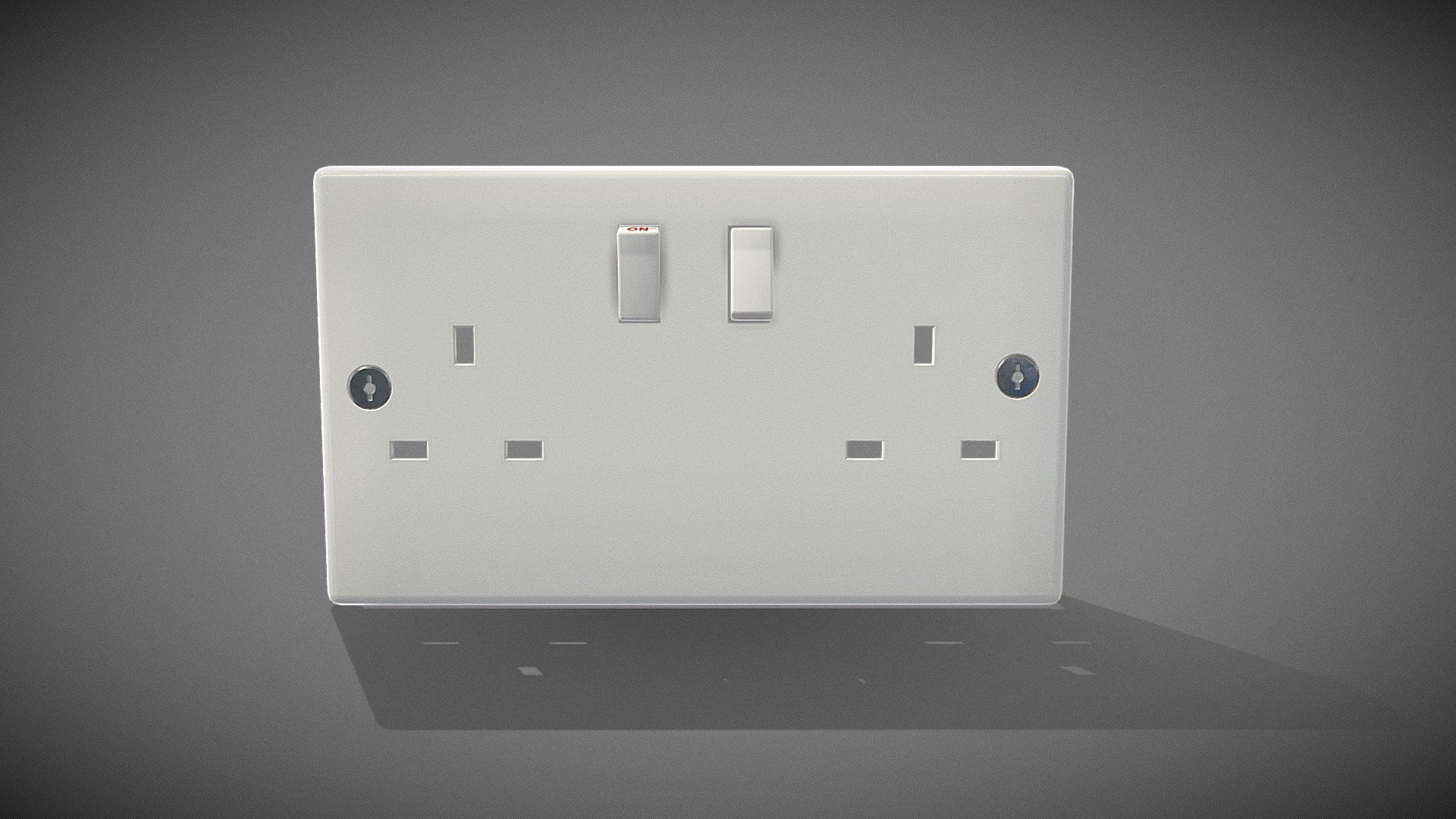 Twin Plug Socket - Download Free 3D model by Sousinho [b5ef9fb] - Sketchfab