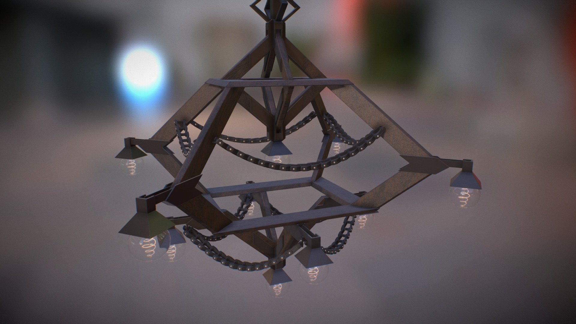 Light Fixture x10 Version - 3D model by Methmix (@faydl) [b5efa42 ...