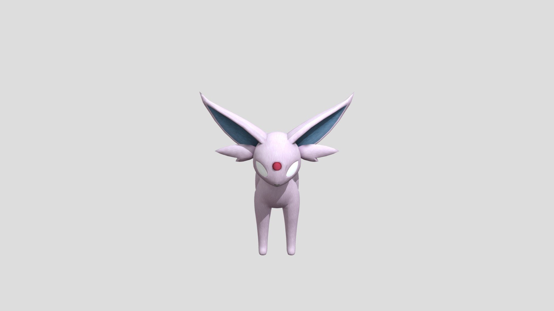 Espeon - Download Free 3D model by LunaEagle [b5f05fa] - Sketchfab