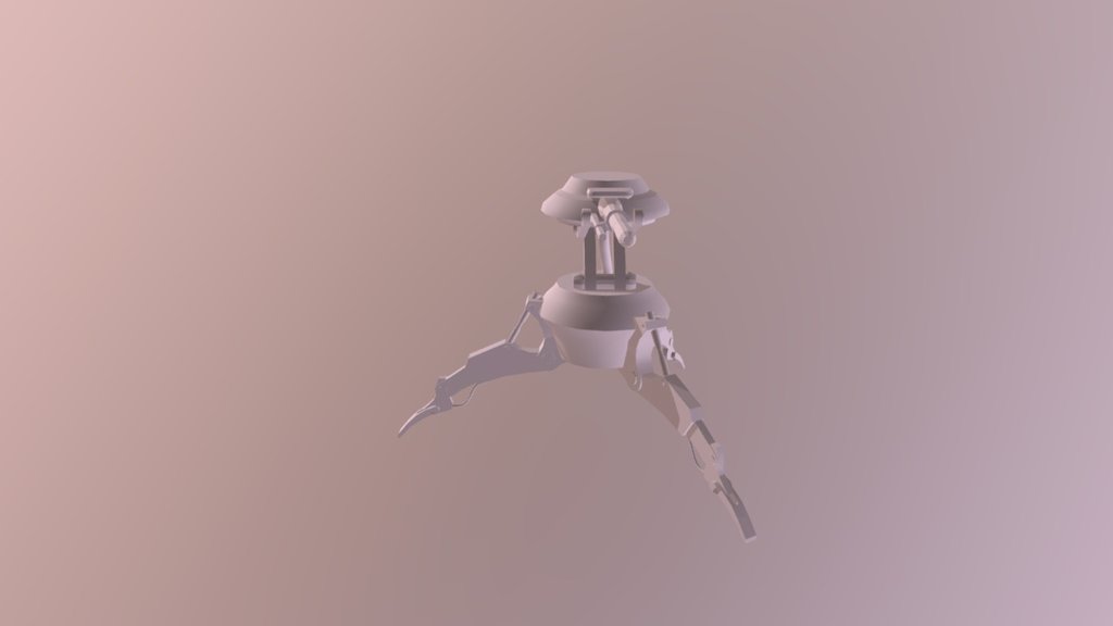 Turret V1 - 3D model by MarkDeKuijer [b5f22d7] - Sketchfab