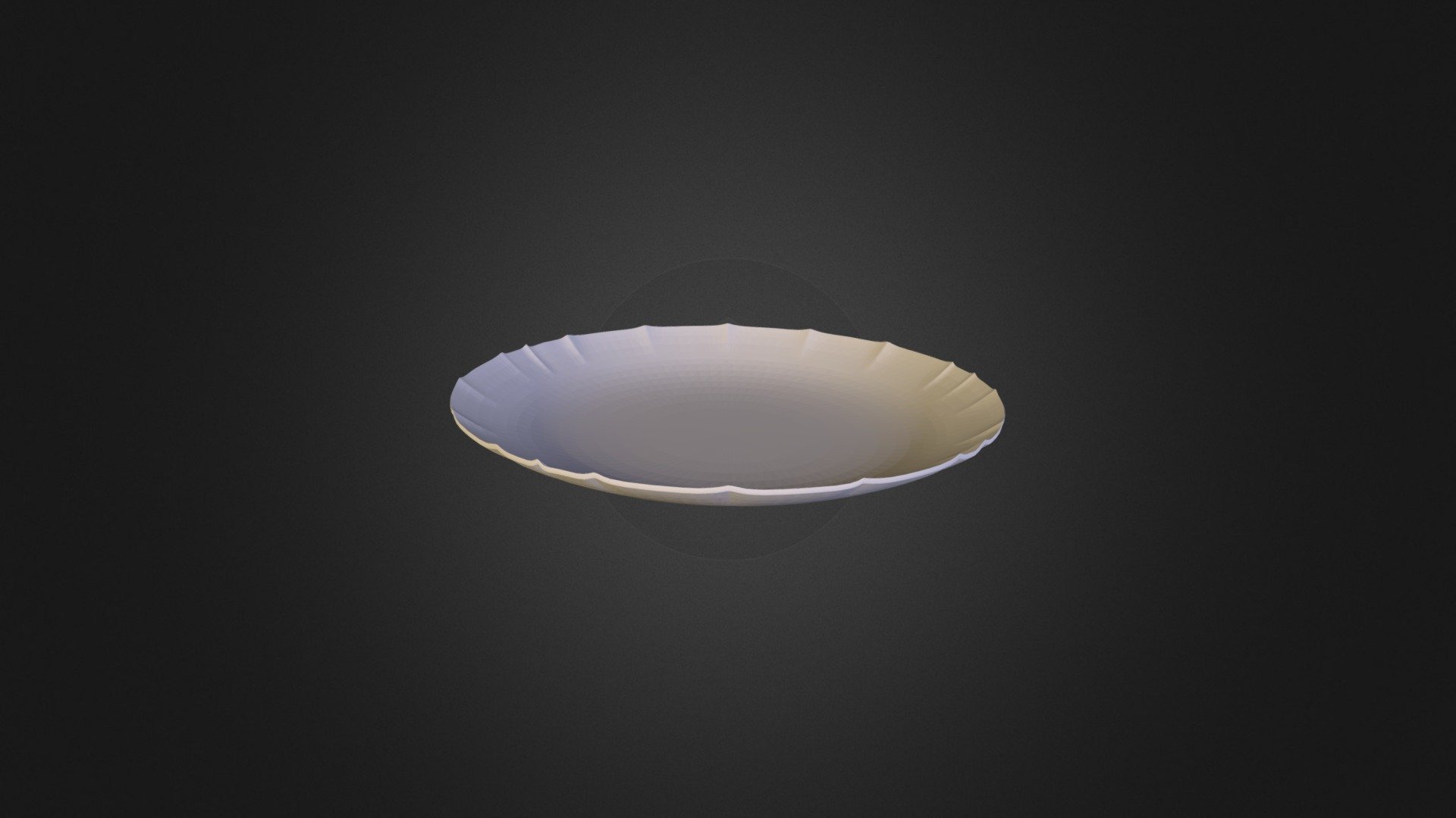 Plate - 3D model by 3dindustries [b5f25fc] - Sketchfab