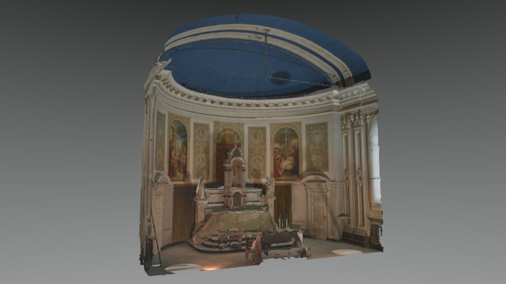 Chapel - 3D model by RealVisuals [b5f2ffb] - Sketchfab