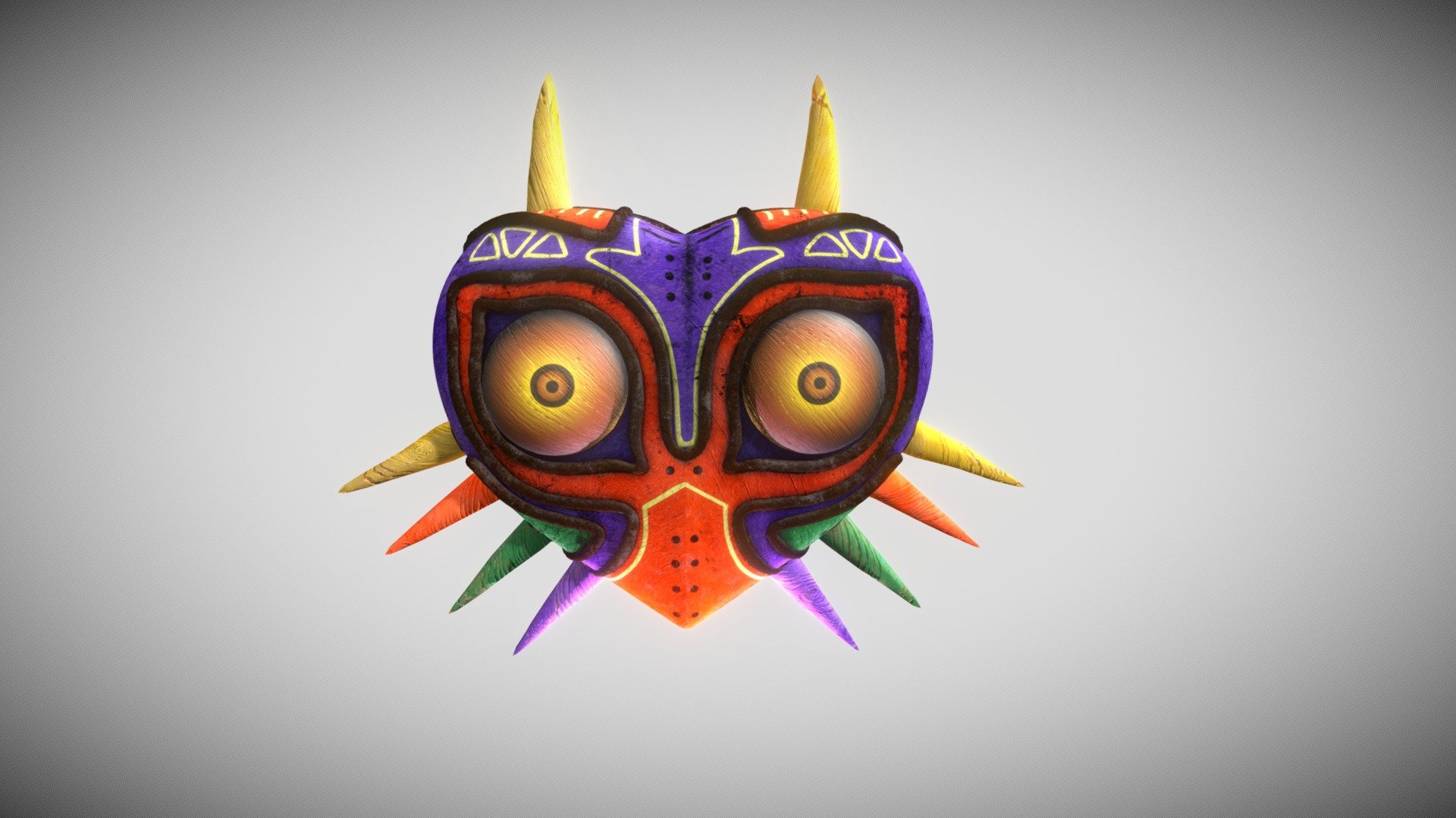 Majoras mask - 3D model by Malandrajo [b5f3201] - Sketchfab