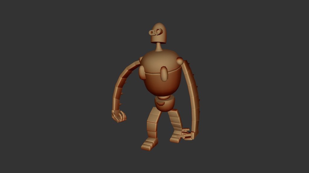 Golem Low Poly - 3D model by dabuty [b5f3a72] - Sketchfab