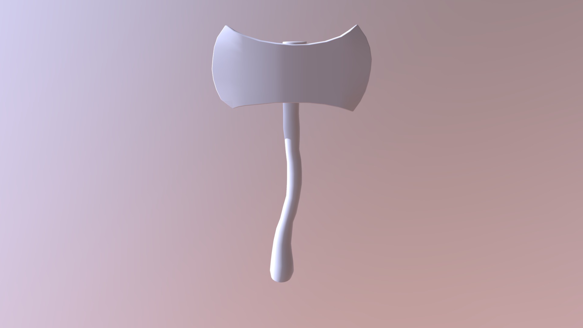 Assignment 2 - Full Axe - 3D model by kevle [b5f4195] - Sketchfab