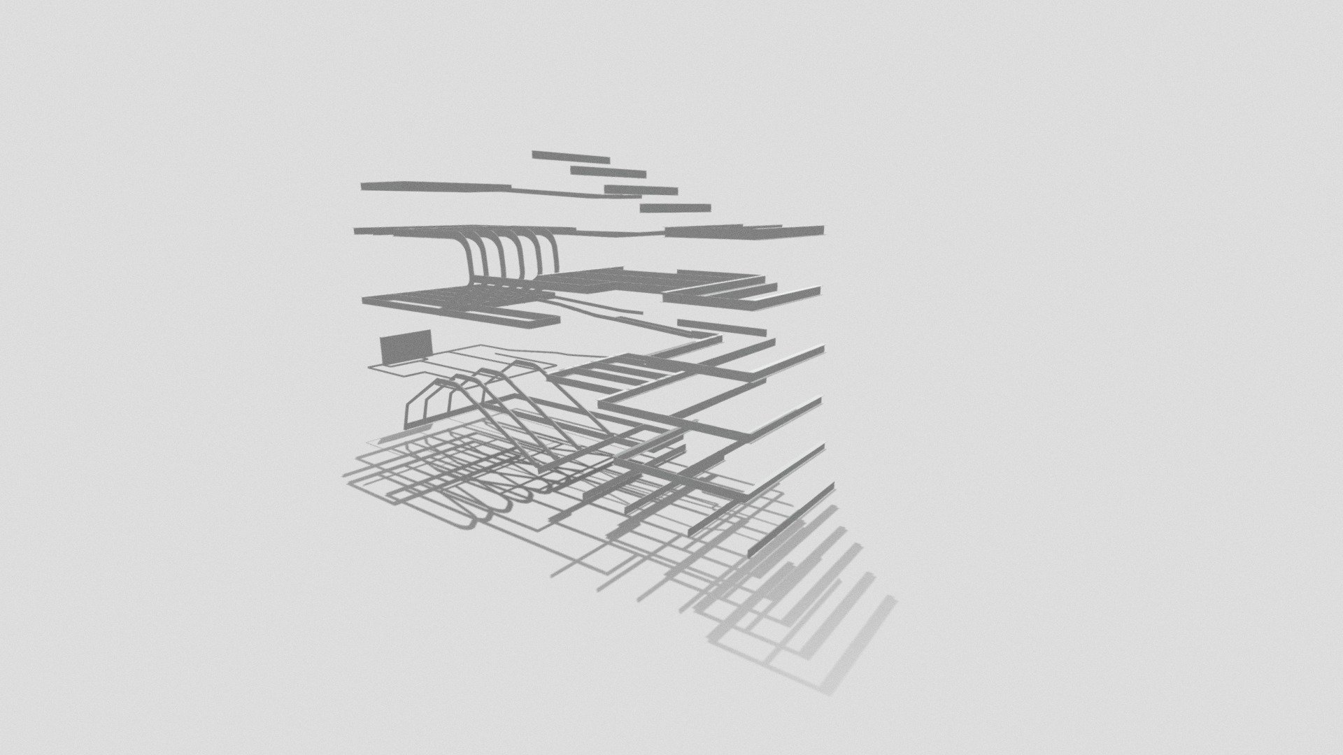 QUEENS LIBRARY - STEEL WIREFRAME - 3D model by MYSTICALDINOSAUR77 ...