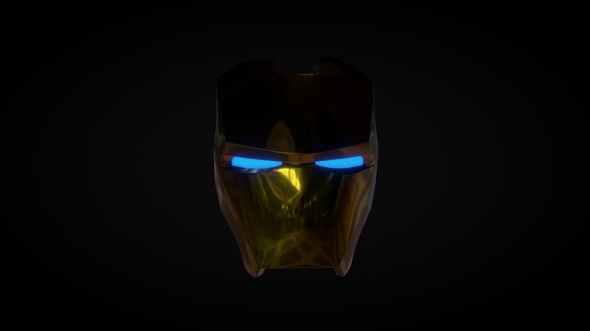 Iron Man Mask - 3D model by markswhite [b5f60f7] - Sketchfab