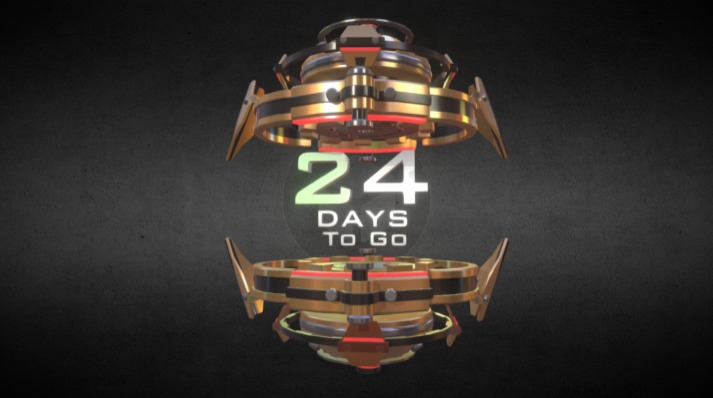 Unleashed Countdown 24 - Download Free 3D model by christian_amiel21 ...