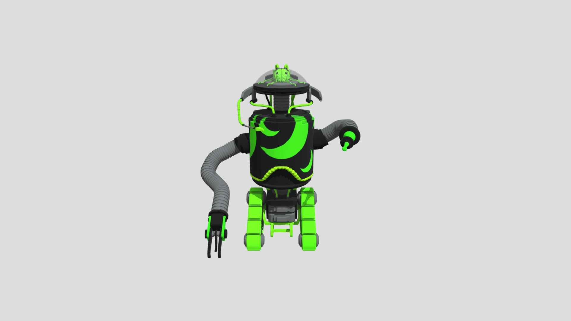 Stylised Robot LP - Download Free 3D model by ItsOkamiRin [b5f7d68 ...